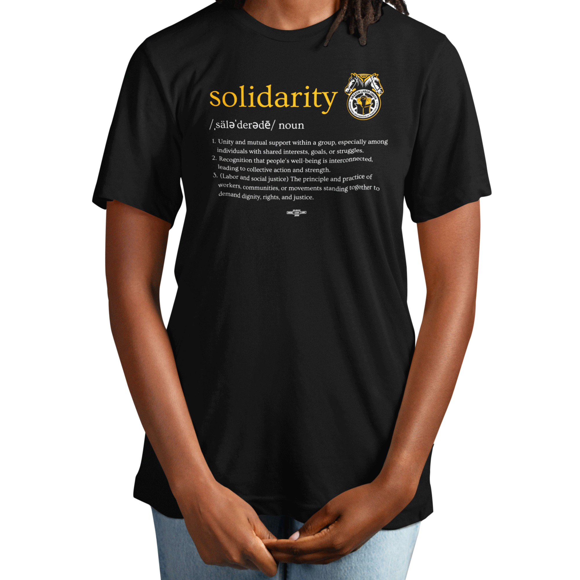 Solidarity Tee – Amazon Labor Union - IBT Local-1