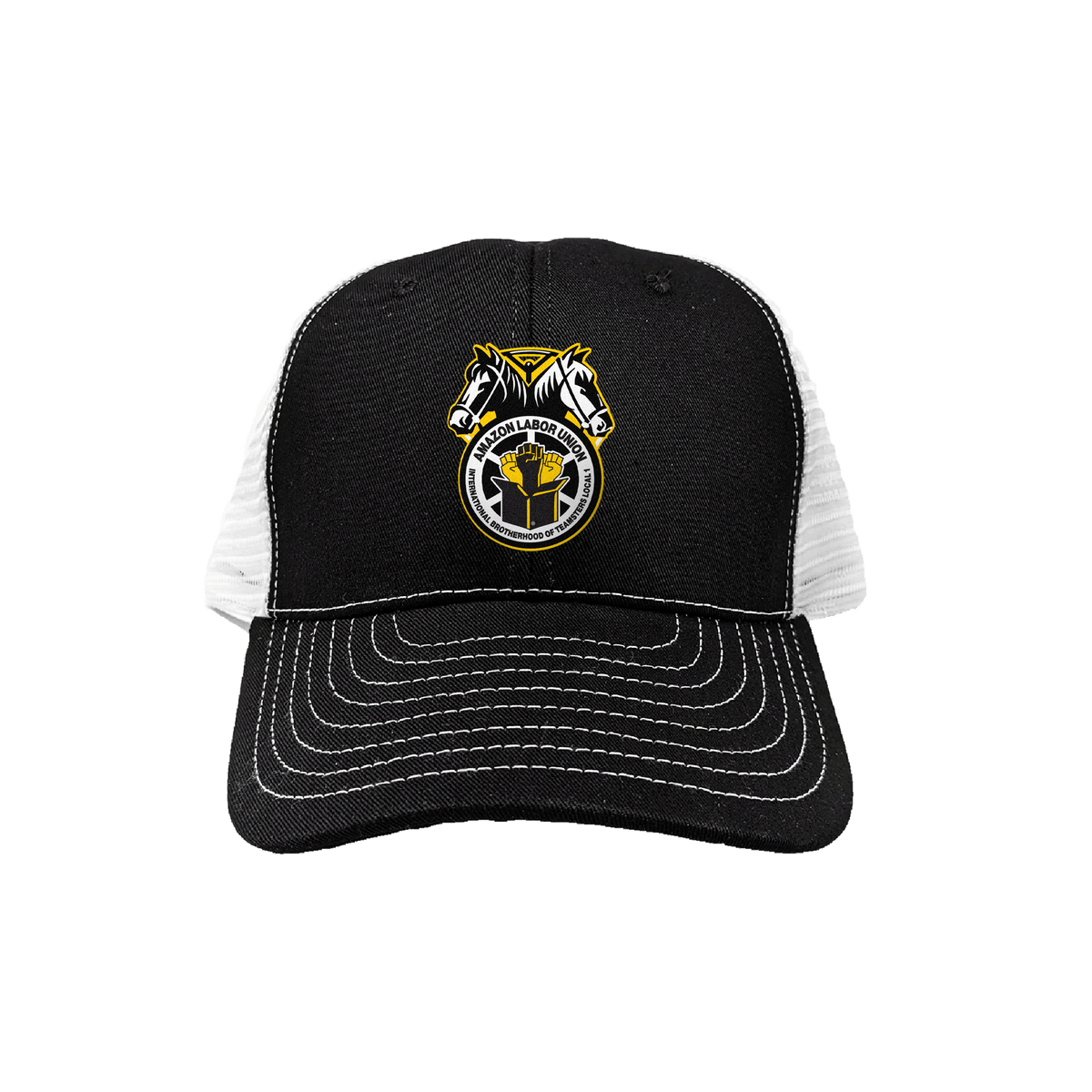 ALU-IBT Logo Trucker Hat – Amazon Labor Union - IBT Local-1